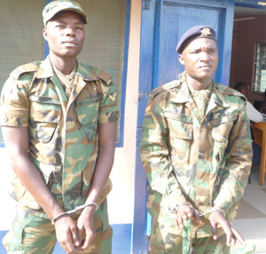 2 Fake Soldiers In Court