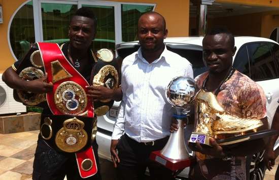 Game Boy returns: Asamoah Gyan's boxer faces Tanzanian on December 5