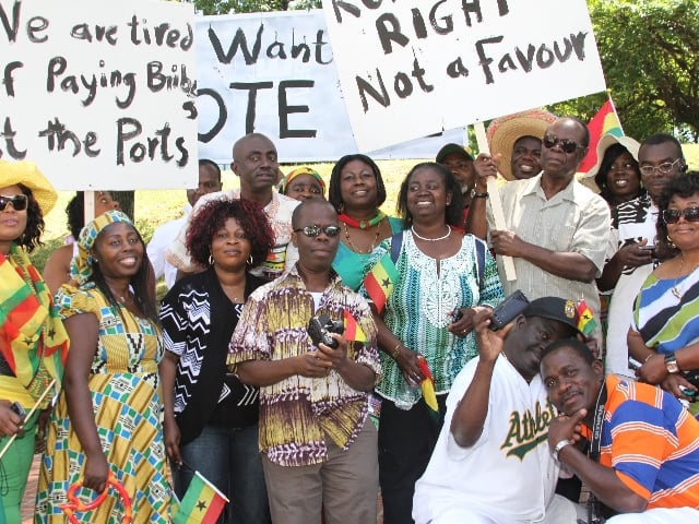 Ghanaian Citizens Abroad delivers two Petitions to the Government of Ghana