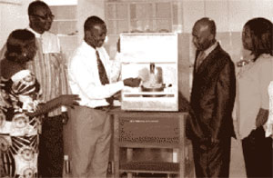 Koforidua Poly designs fufu pounding machine