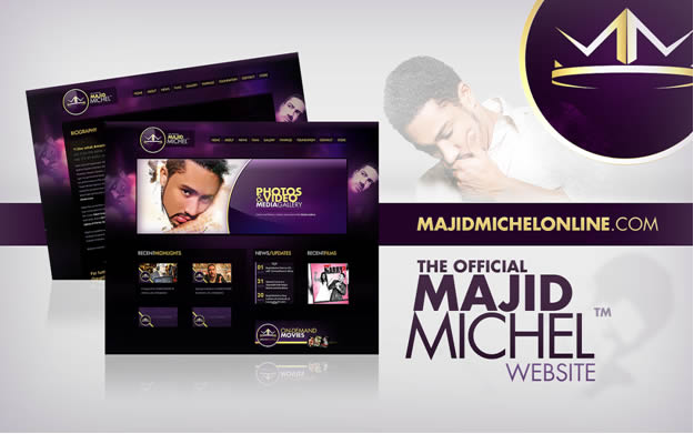 Majid Michel Launches Official Website!