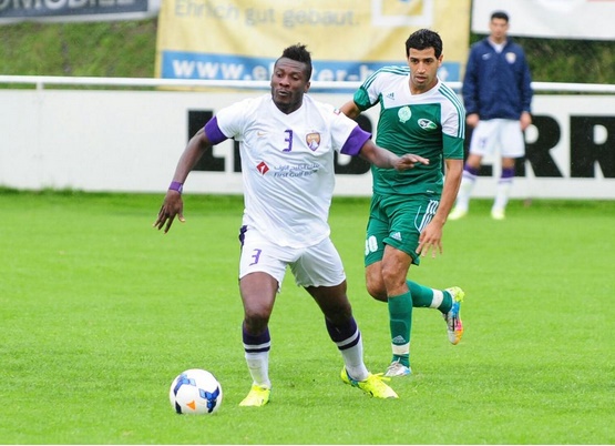 Ghana striker Asamoah Gyan on target in second pre-season game for Al Ain Ghana striker Asamoah Gyan on target in second pre-season game for Al Ain