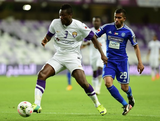 Gyan needs more time to return to best form – Al Ain coach