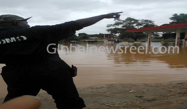 Mallam Junction Flooded: MCE Cautions Residents