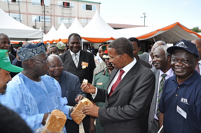 IITA Goodwill Ambassador, former President Olusegun Obasanjo shares 40% ... IITA Goodwill Ambassador, former President Olusegun Obasanjo shares 40% ...