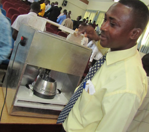 Koforidua Poly Invent Fufu Pounding Machine