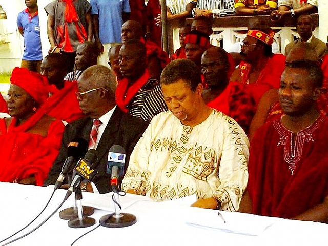 Sempe Mantse Otintor II, Kingmakers Roast Accra Mayor