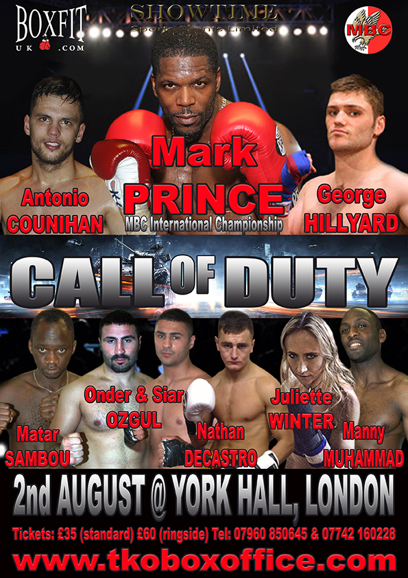 Mark Prince Title Clash Headlines Shyam Batra’s CALL OF DUTY Event At ...