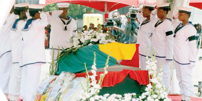 PV Obeng Burial Today