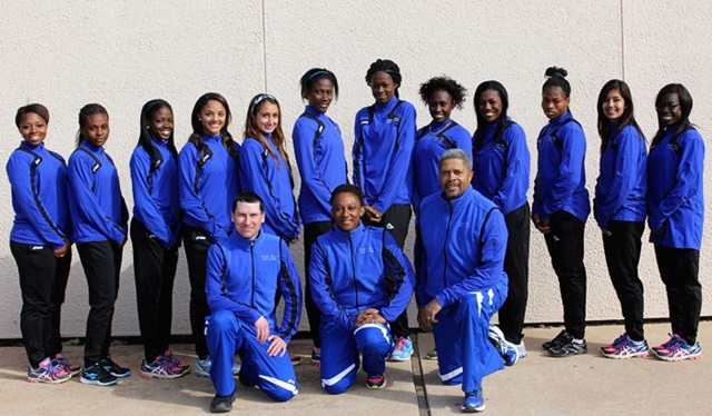 Janet Amponsah kits up for Texas Western