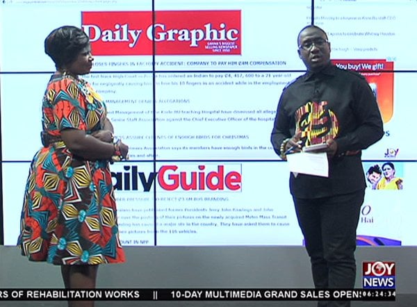 PHOTOS: AM Show gets royal with hosts Nana Ansah and wife, Awo Dansoa