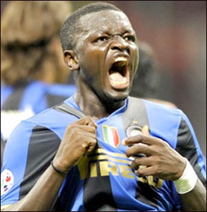 Inter Offer Tottenham Muntari