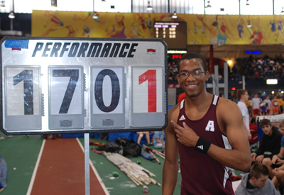 Ghana’s Jordan Yamoah Crowned NCAA DII Pole Vault National Champion