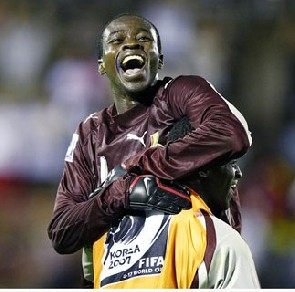 Kotoko Capture Heart Of Lions Goalkeeper Joseph Addo In A Massive ...