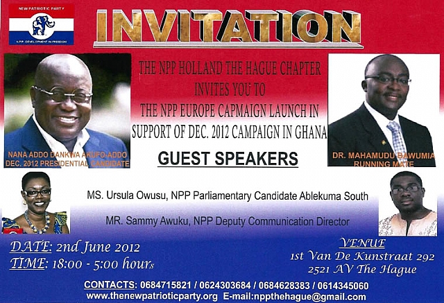 NPP-EUROPE CAMPAIGN LAUNCH