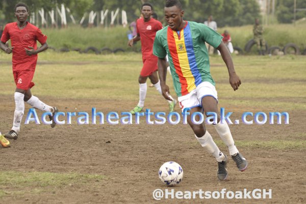 Kenneth Okoro strikes again as Hearts down Pure Joy FC in pre-season friendly