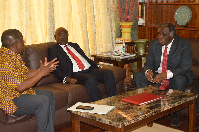 NDPC Briefs Speaker Of Parliament And Chief Justice....On Ghana’s Long ...