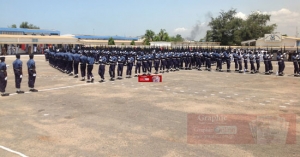 238 Naval recruits pass out at Tema Naval Base