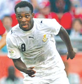 Essien Out Of Nations Cup