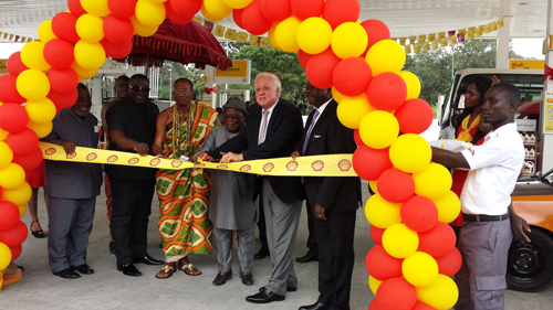 Vivo Ghana Reopens Airport Shell Station