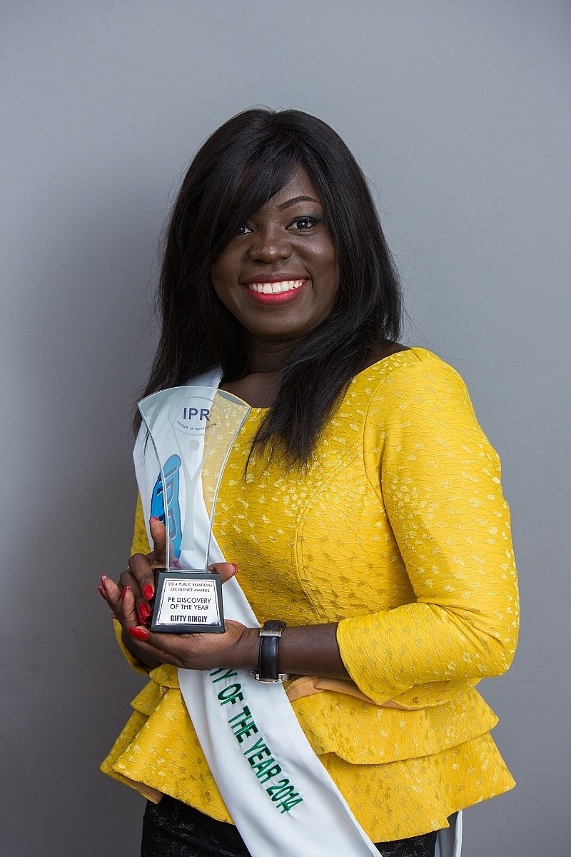 IPR Awards Tigo’s Gifty Bingley As The PR Discovery Of The Year