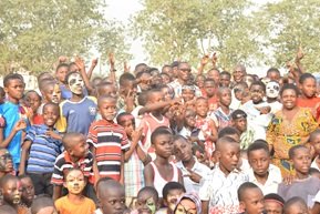 Youth Association fetes destitute children