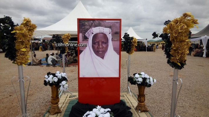 Mahama’s mother laid to rest [Photos]
