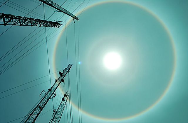 Ghanaians ask questions over sight of rare 'mock sun'