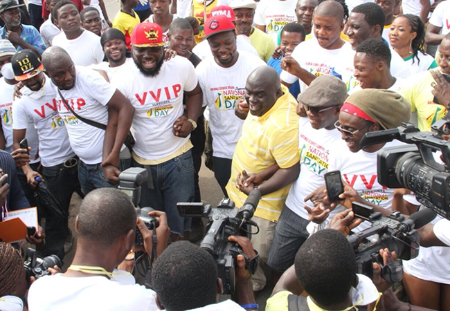 Photos: VVIP, Local Government Minister clean Nima