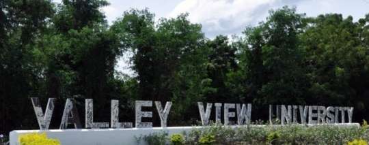 Valley View University Logo Strengthening Academic Ties: Valley View