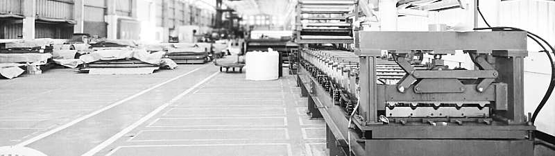 Installation & Commissioning For Opp Coated Roof Panel Roll Forming Machine