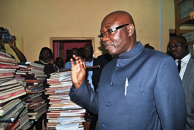 Minister visits Births and Deaths Registry