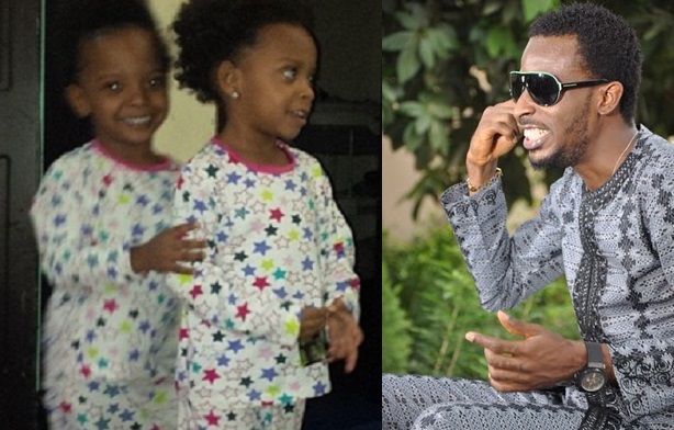 9ice Shares Pictures of His Twins Girls from Abuja Baby Mama