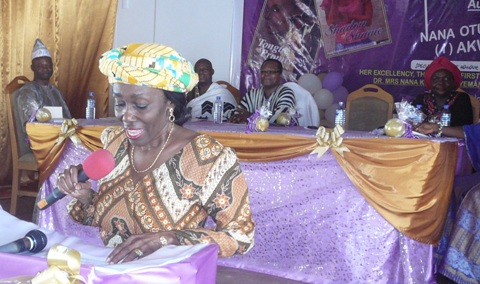 Nana Konadu urges authors to be guided by social responsibility