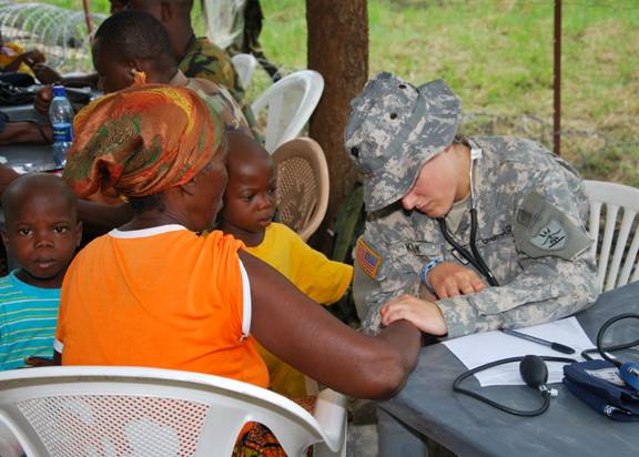 US Army doctors join GAF at local clinics