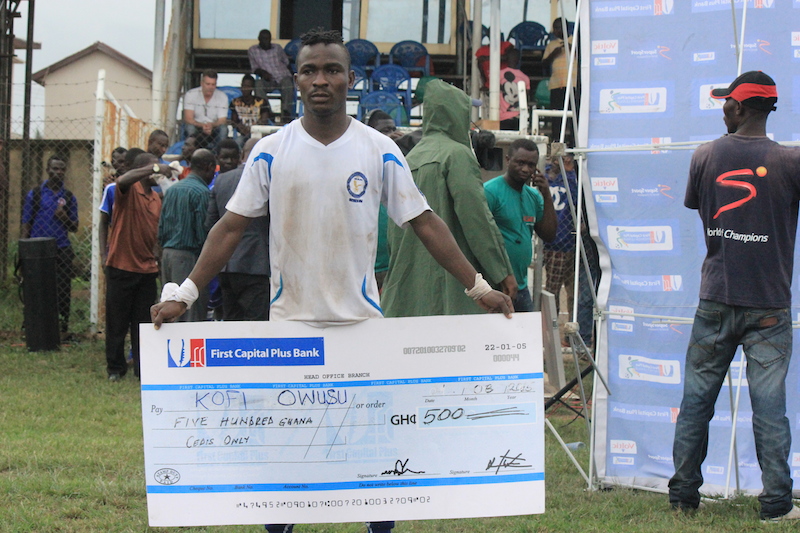 Berekum Chelsea's Kofi Owusu is Player of the Month for July