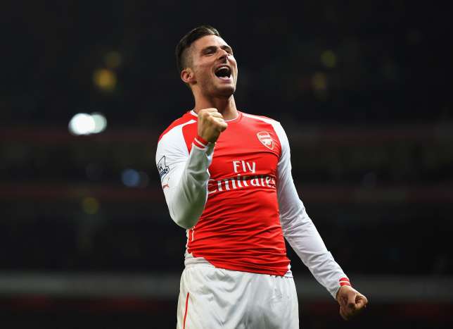 Olivier Giroud scores twice as Arsenal beat Newcastle 4-1