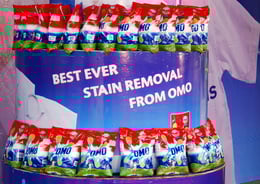 Unilever outdoors new and improved Omo