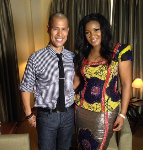 Omotola Jalade-Ekeinde Dazzles In African Print Outfit At Her CNN ...