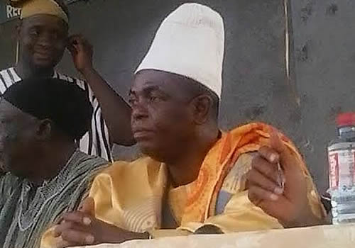 Kwesi Pratt enskinned Yelvuhi Naa by Tamale chief