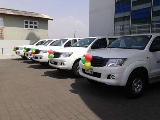 USAID supports education sector with vehicles