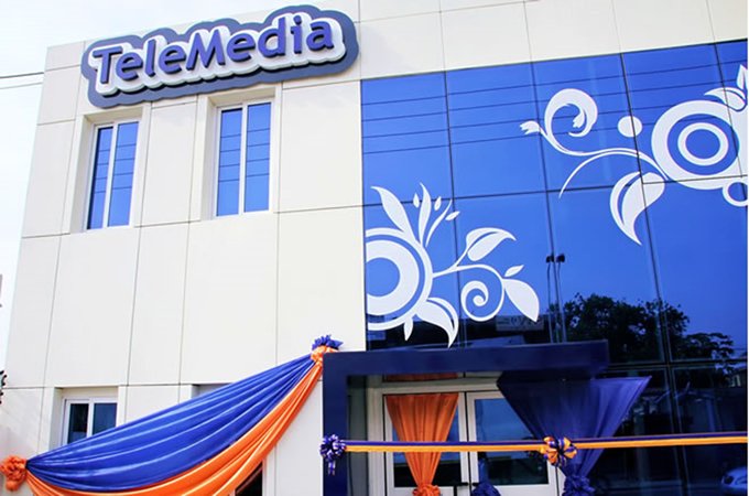 Telemedia outdoors ultra-modern building in Accra
