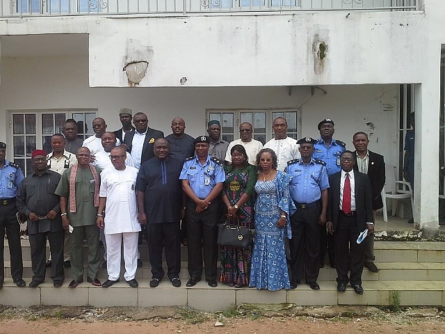 Imo C.P. Condoles The Speaker Imo State House Of Assembly
