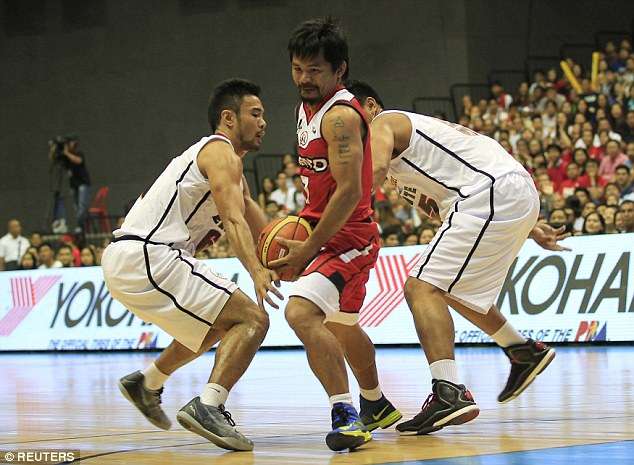 Boxing ring to basketball court: Manny Pacquaio makes professional ...