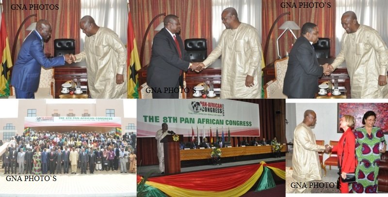 Presidet Mahama honours Pan African Congress