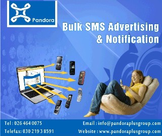 Pandora Bulk SMS Advert
