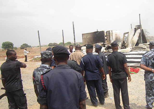 GAEC demolishes 'illegal' structures on its property at Dome-Kwabenya