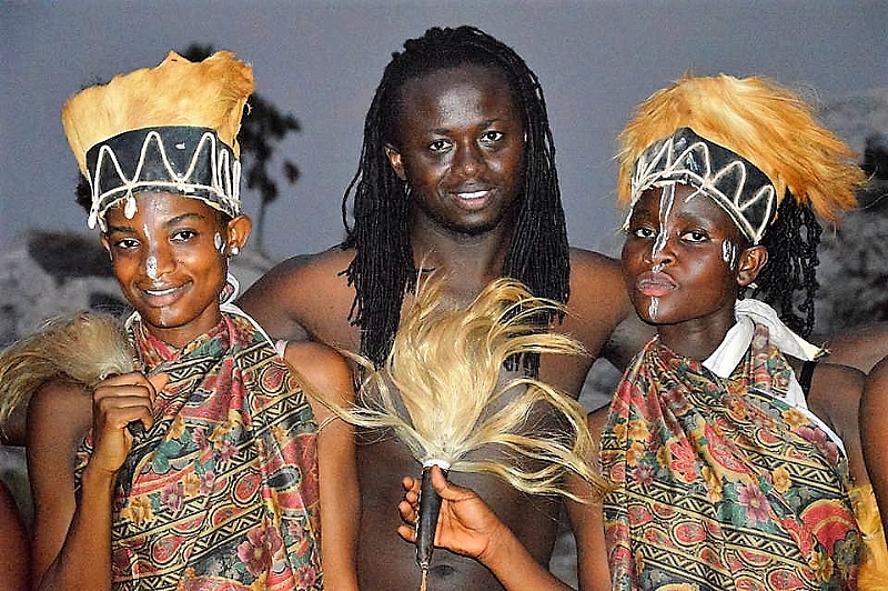 Hot Pito In African Calabash