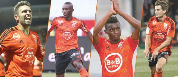 Ghana striker Majeed Waris vies for Lorient Player of the Month