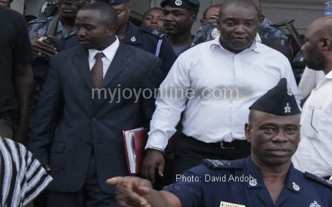 NPP executives visit Ken Kuranchie in Ho prisons